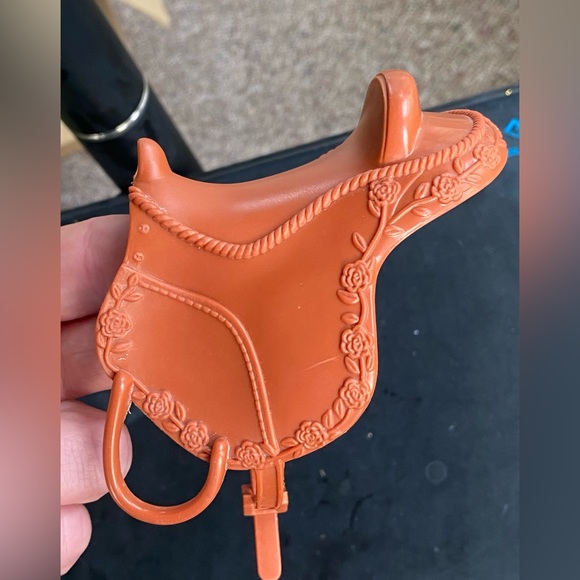 Toys | Vtg Toy Horse Saddle Roses Western Show Plastic Replacement ...